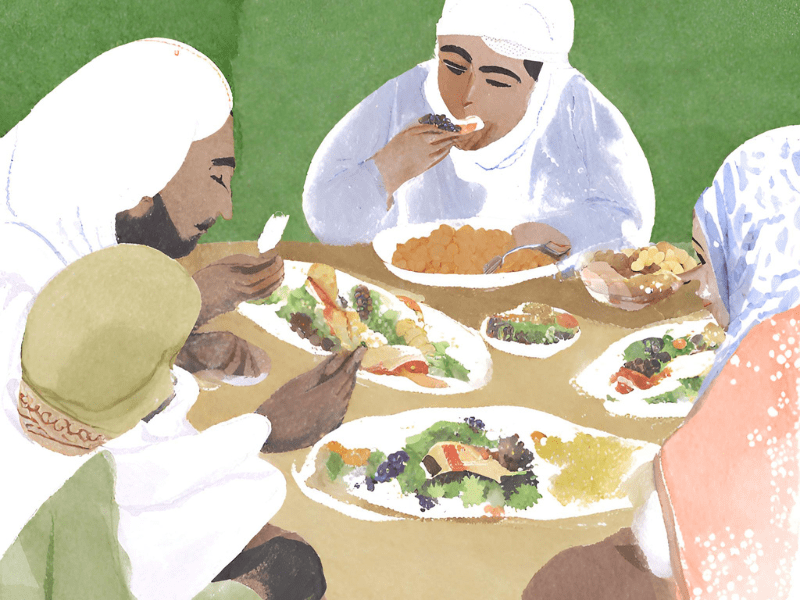 Dua for Eating | Turning Every Meal Into Worship - Muslim Duaa